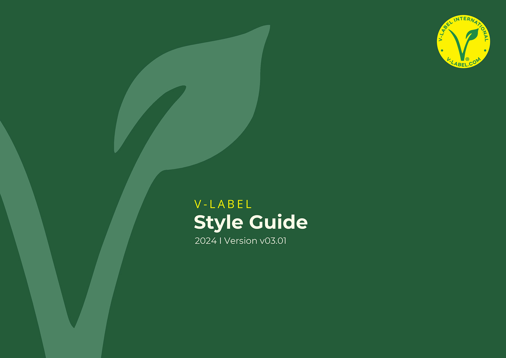 Charte Graphique V-Label - V-Label